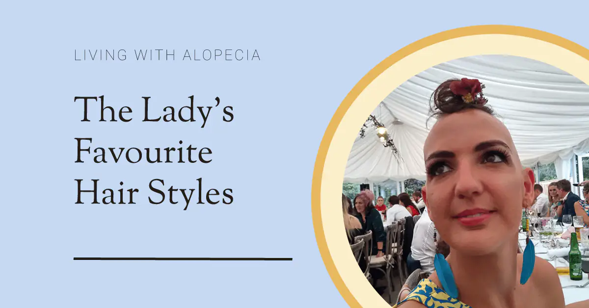 Hairstyles for alopecia? They do exist! - Lady Alopecia